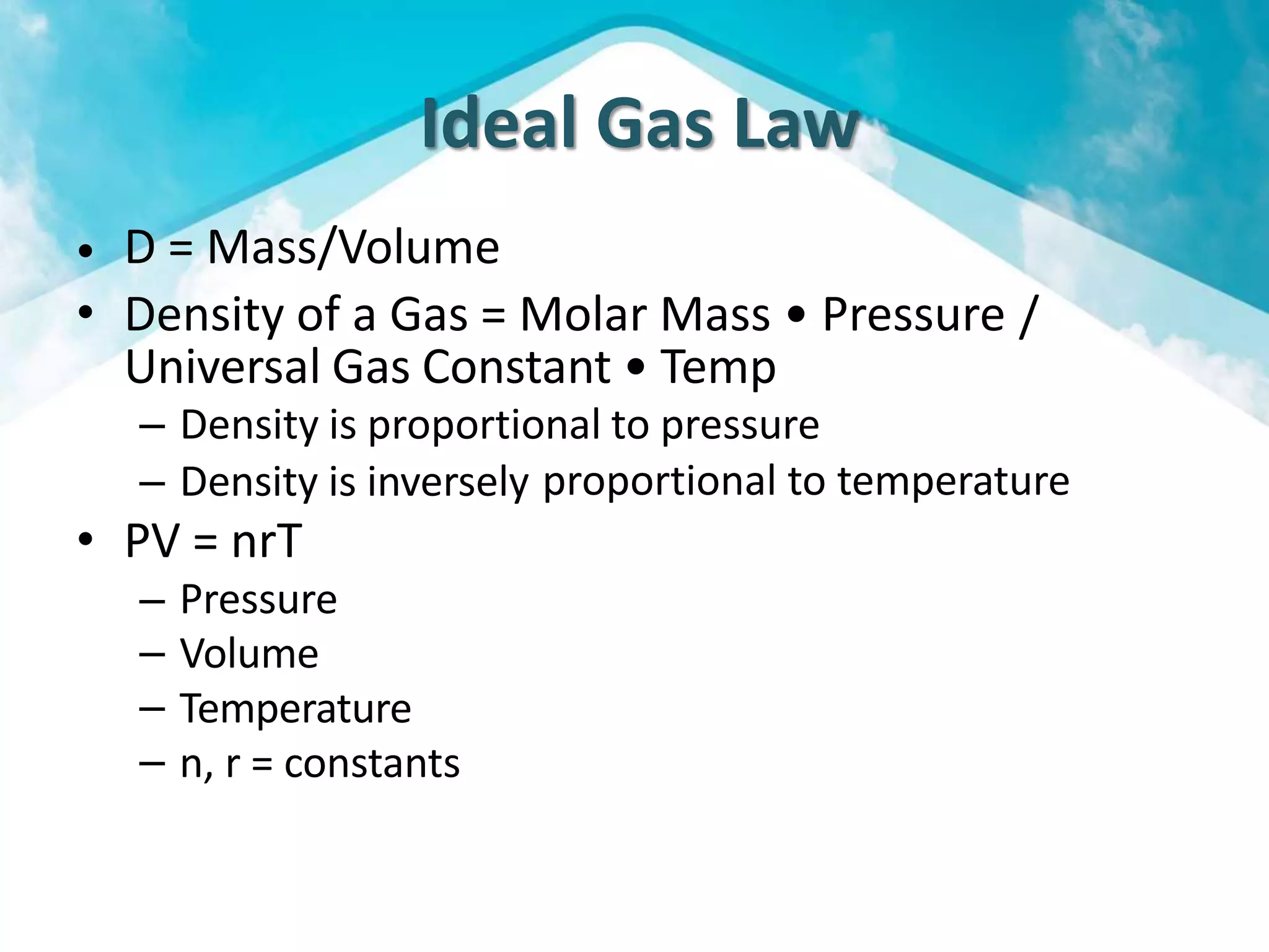 Atmosphere aviation science density temperature | PPTX