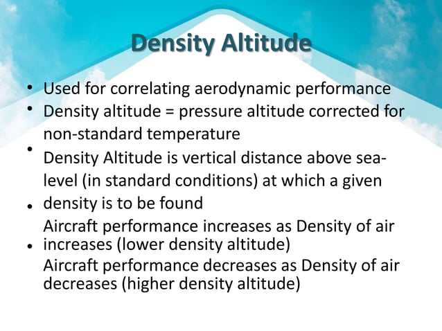 Atmosphere aviation science density temperature | PPTX