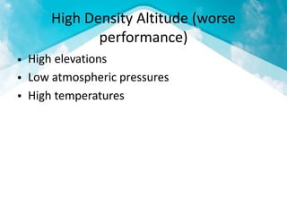 Atmosphere aviation science density temperature | PPTX
