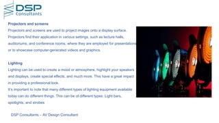 AUDIO-VISUAL EQUIPMENT | PPTX