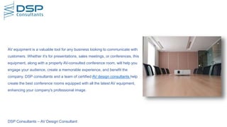 AUDIO-VISUAL EQUIPMENT | PPTX