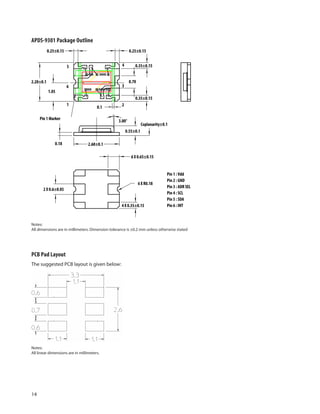 Av02 2315en datasheet | PDF