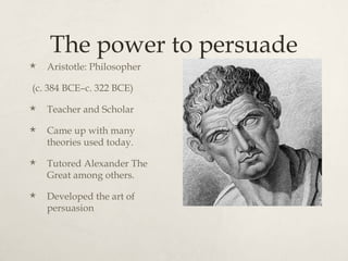 Persuasive Speaking - learn how to persuade | PPTX