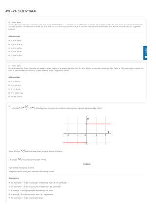 Av2 calculo | PDF
