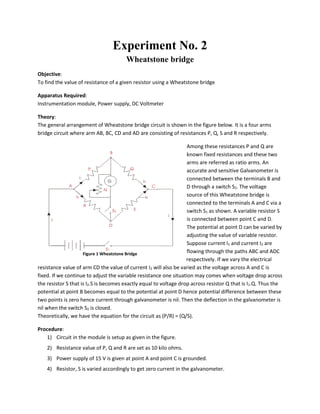 Av335 instrumentation lab report | DOCX | Physics | Science