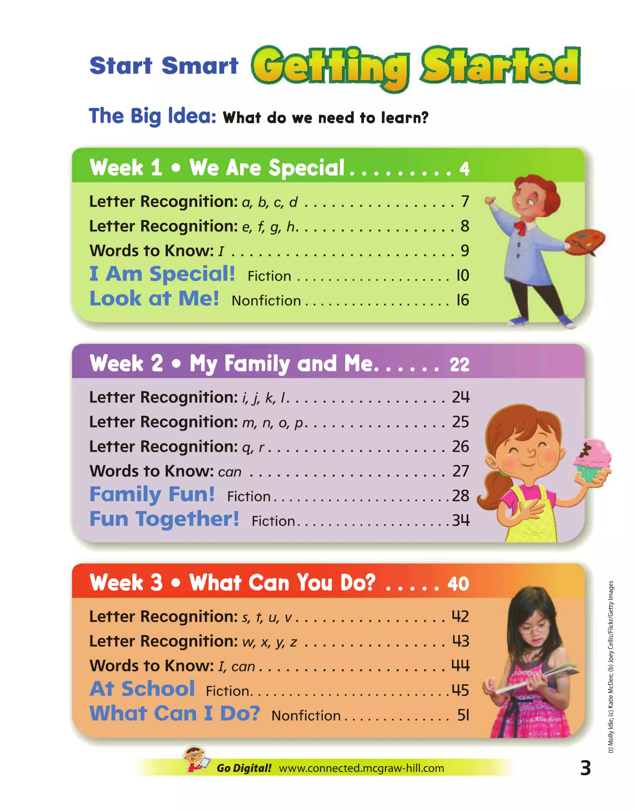 Reading Wonders Start Smart | PDF