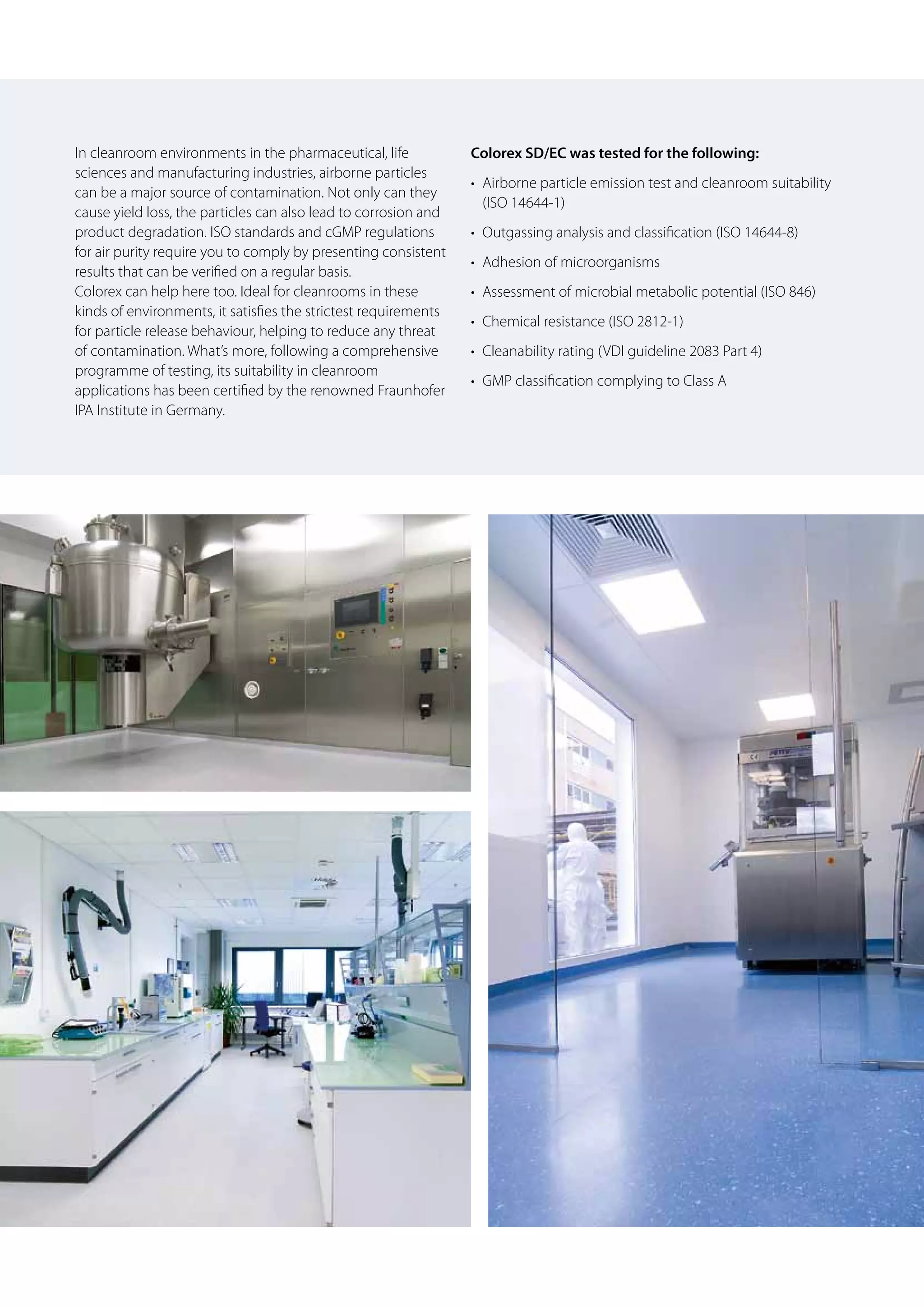 Folleto Colorex Stay Safe | PDF