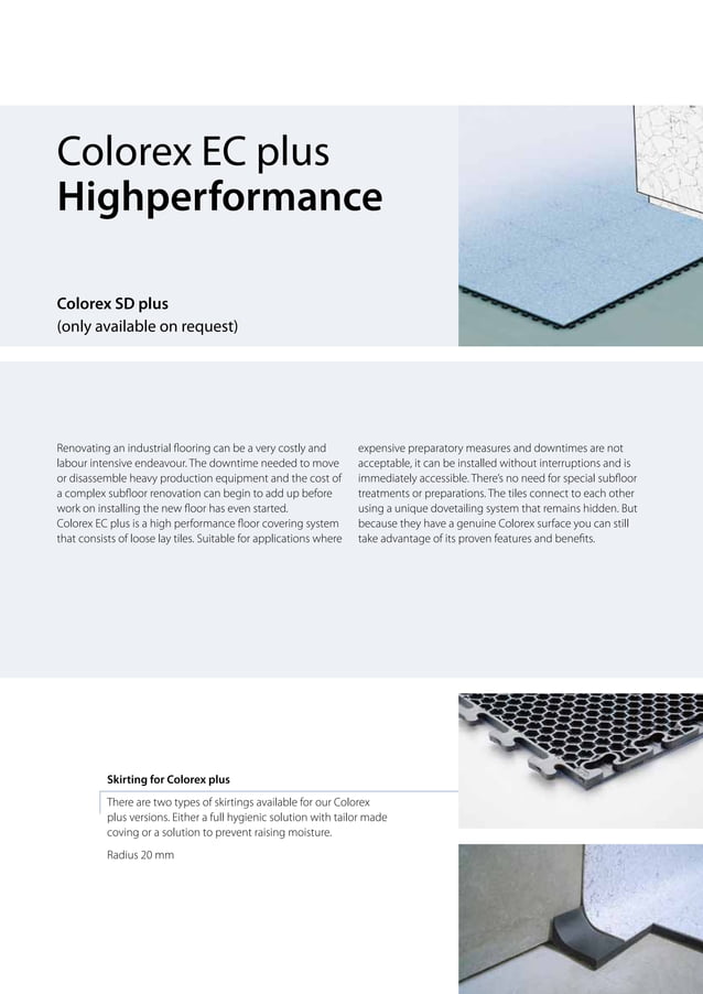 Folleto Colorex Stay Safe | PDF