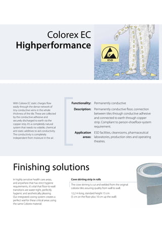 Folleto Colorex Stay Safe | PDF