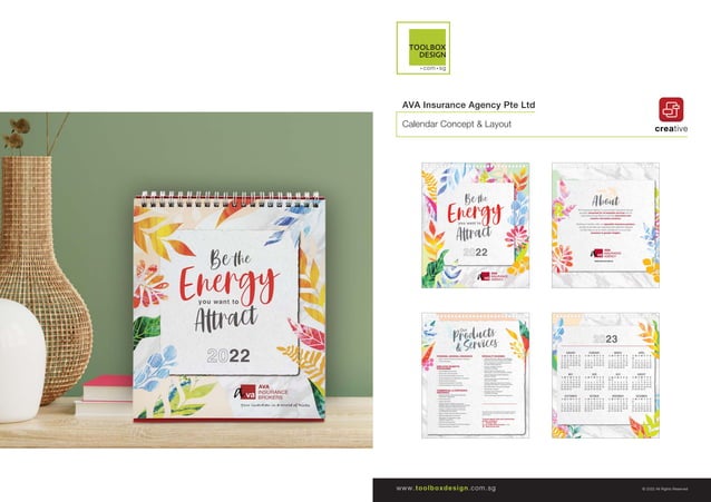 TOOLBOX DESIGN • AVA • CALENDAR | PDF