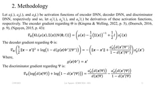 Adversarial Variational Autoencoders to extend and improve generative ...