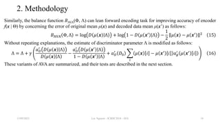 Adversarial Variational Autoencoders to extend and improve generative model - ICBDC2024 | PPTX ...