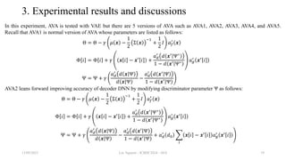 Adversarial Variational Autoencoders to extend and improve generative ...