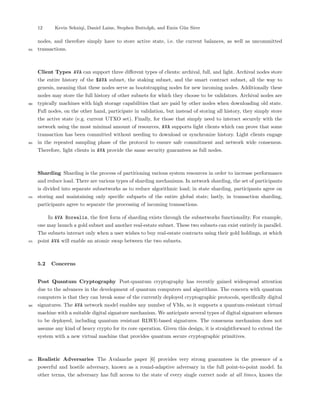 AVA Borealis - An architectural overview of AVA Labs` Platform | PDF