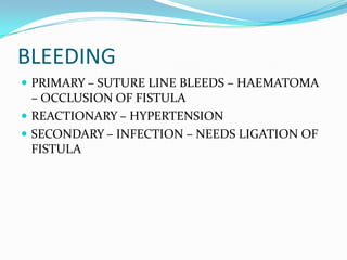 Av access complications | PPTX | First Aid | Injuries