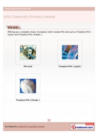 Ava Chemicals Private Limited, Thane, Acetates | PDF | Chemistry | Science