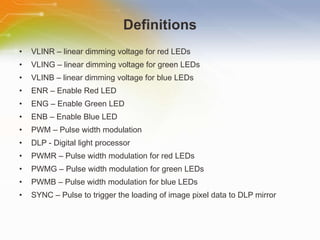 RGB LED Color Mixing | PPT | Computer Peripherals | Computing
