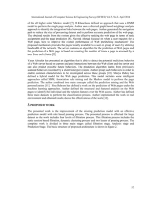 A vague improved markov model approach for web page prediction | PDF