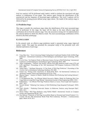 A vague improved markov model approach for web page prediction | PDF