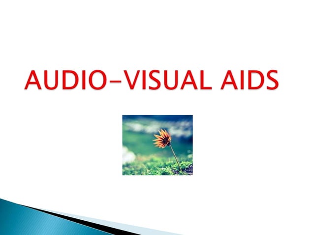 Av aids nursing education | PPTX