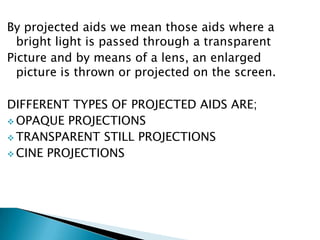 Av aids nursing education | PPTX