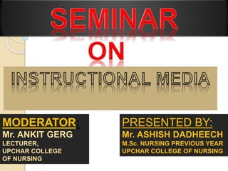 ASHISH DADHEECH TOPIC EXPLAIN ABOUT AV AIDS | PPT