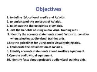 Av aids introduction (1) | PPTX