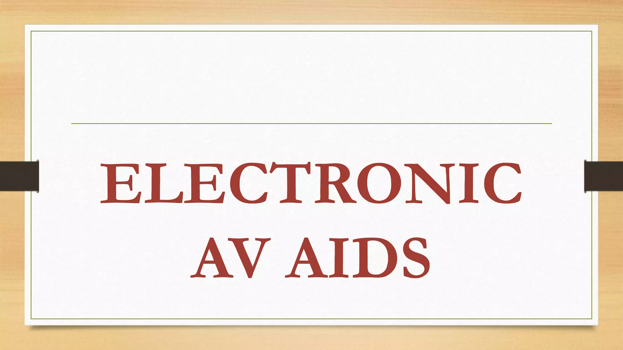 Av aids ppt | PPTX