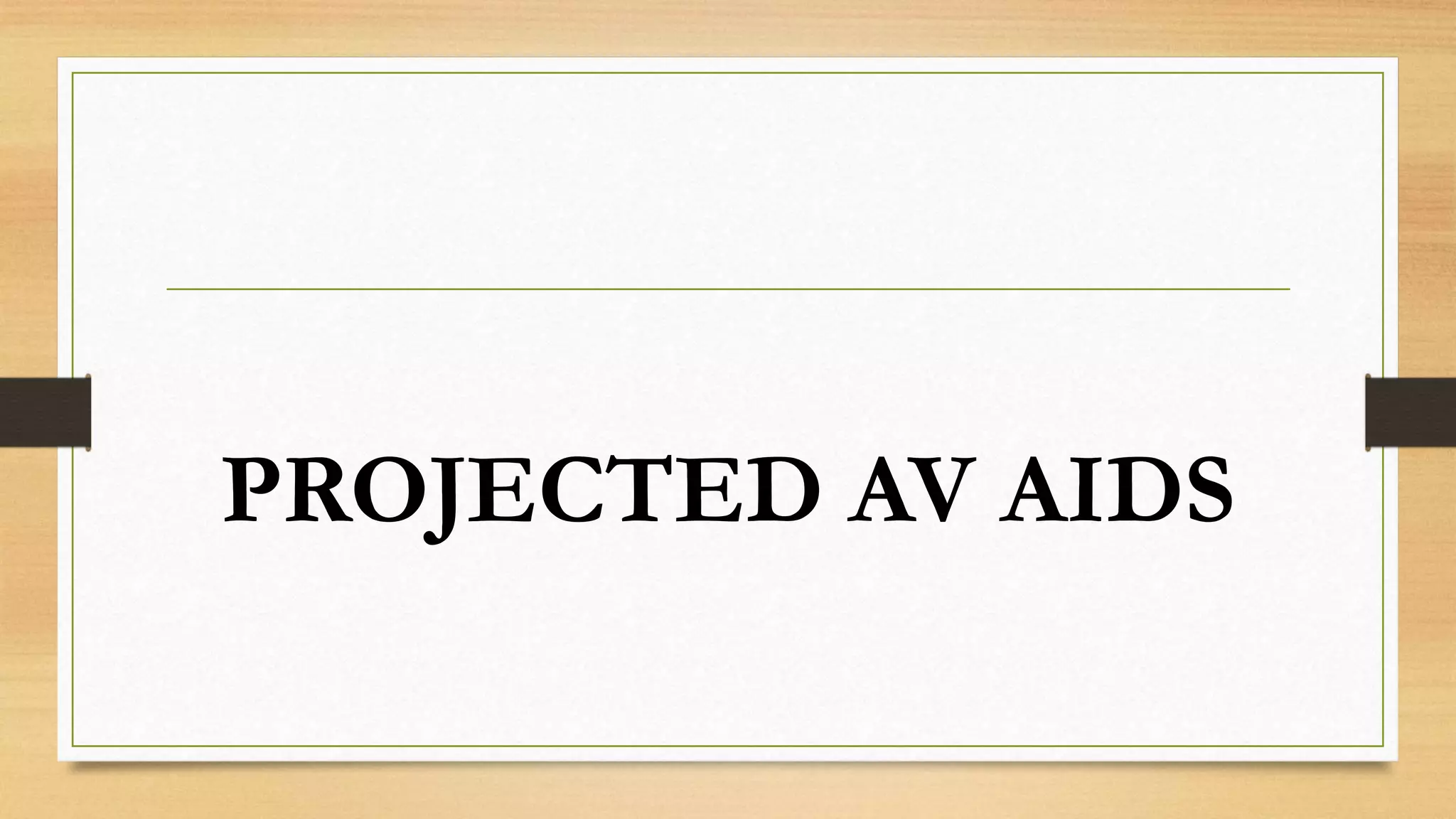 Av aids ppt | PPTX | Cameras and Camcorders | Consumer Electronics