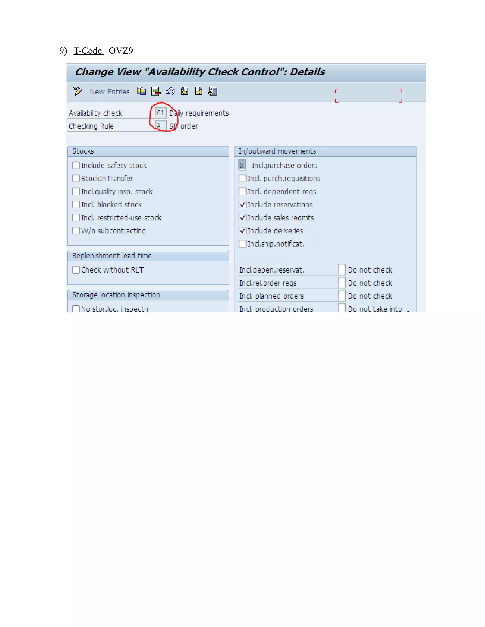 Availability Check in SAP SD | DOC