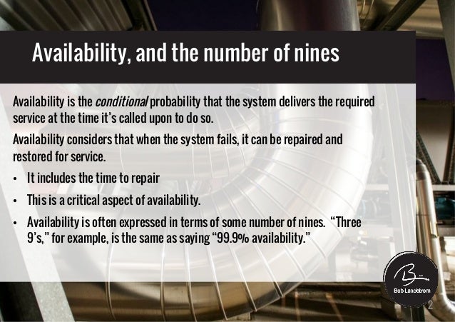 Data Center Strategy- Availability how many 9s are enough