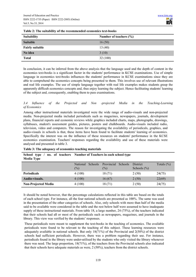 Availability And Use Of Instructional Materials And Facilities Pdf