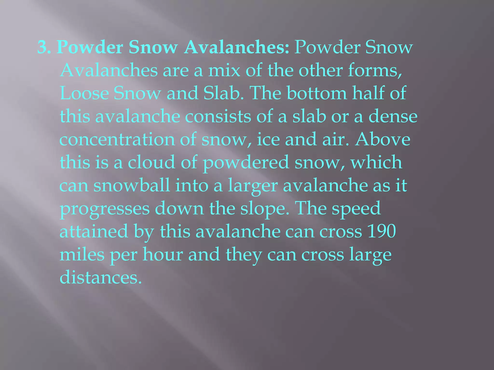 Avalanche | PPTX