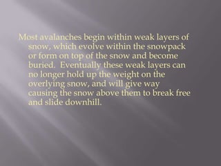 Avalanche | PPTX