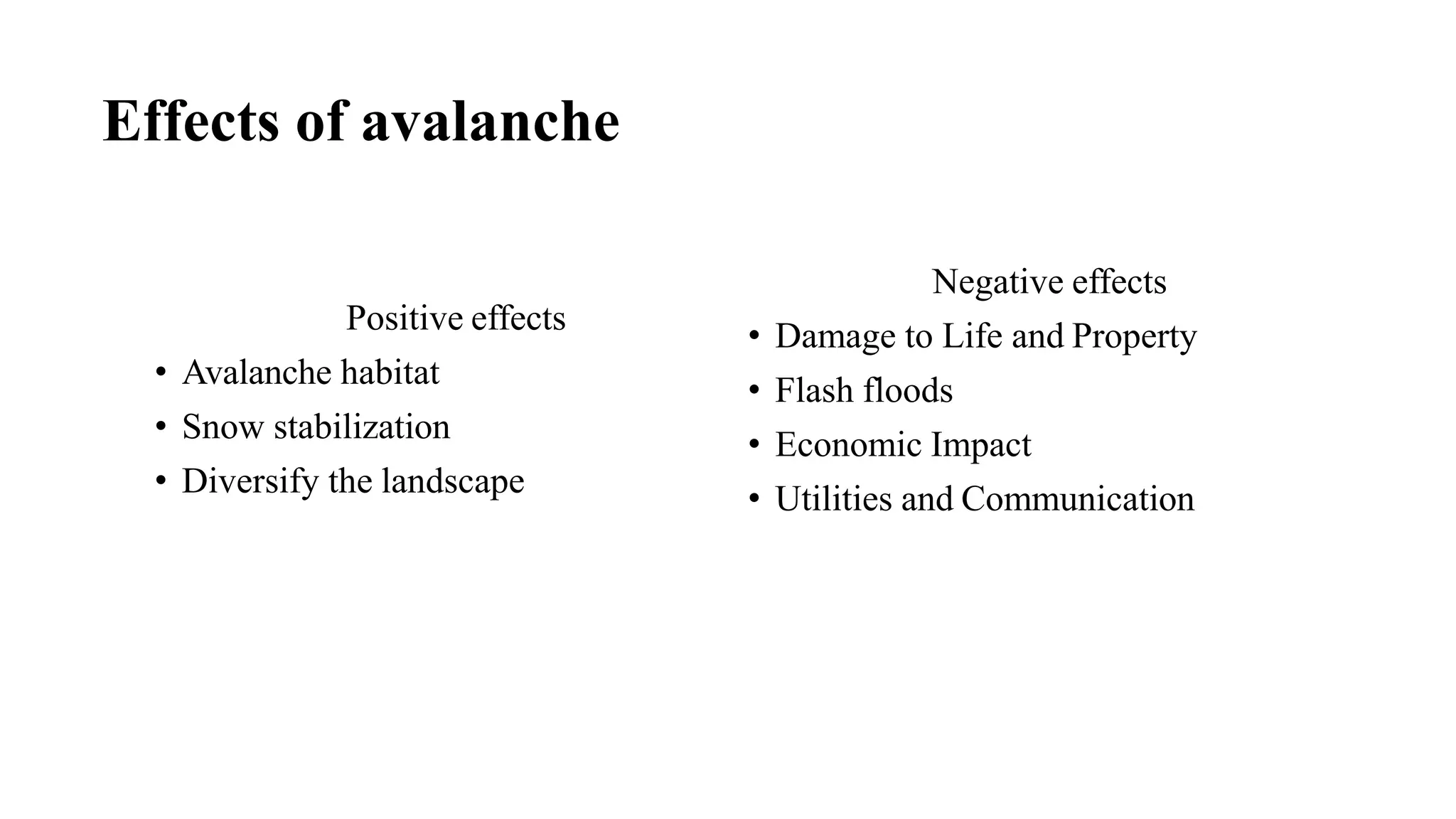 Avalanche Disaster management technology rajuvas bikaner | PPTX