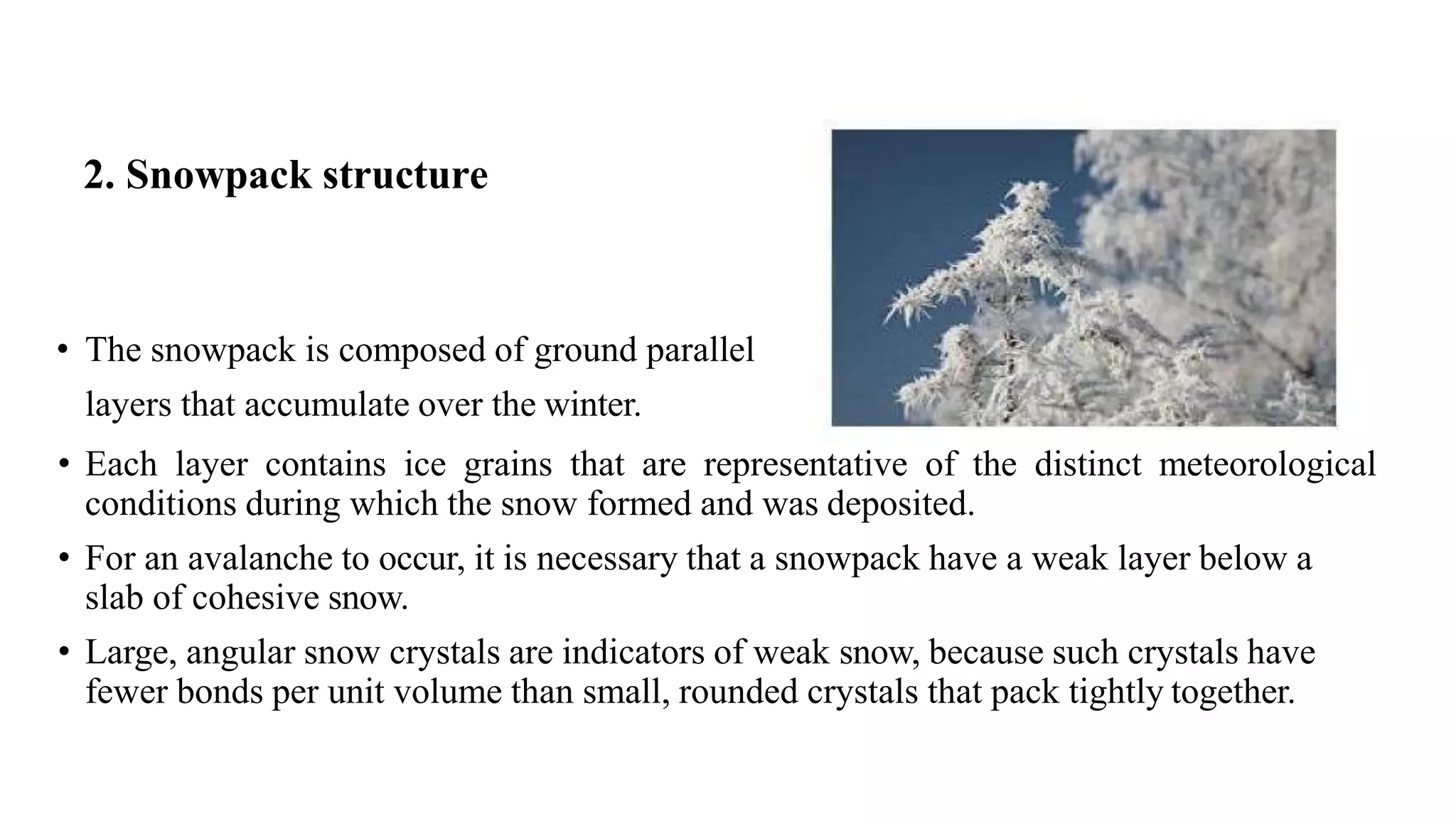 Avalanche Disaster management technology rajuvas bikaner | PPTX