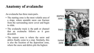 Avalanche Disaster management technology rajuvas bikaner | PPTX