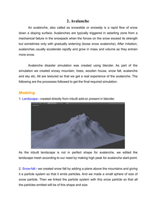 Avalanche and Meteor Destruction | PDF