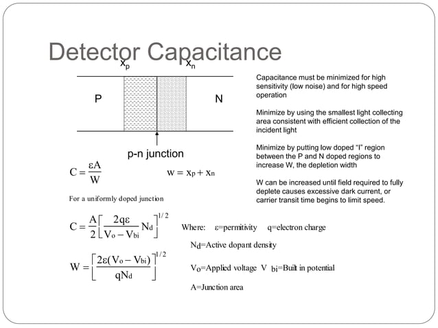Avalanche photodiode & there bandwidth | PPTX