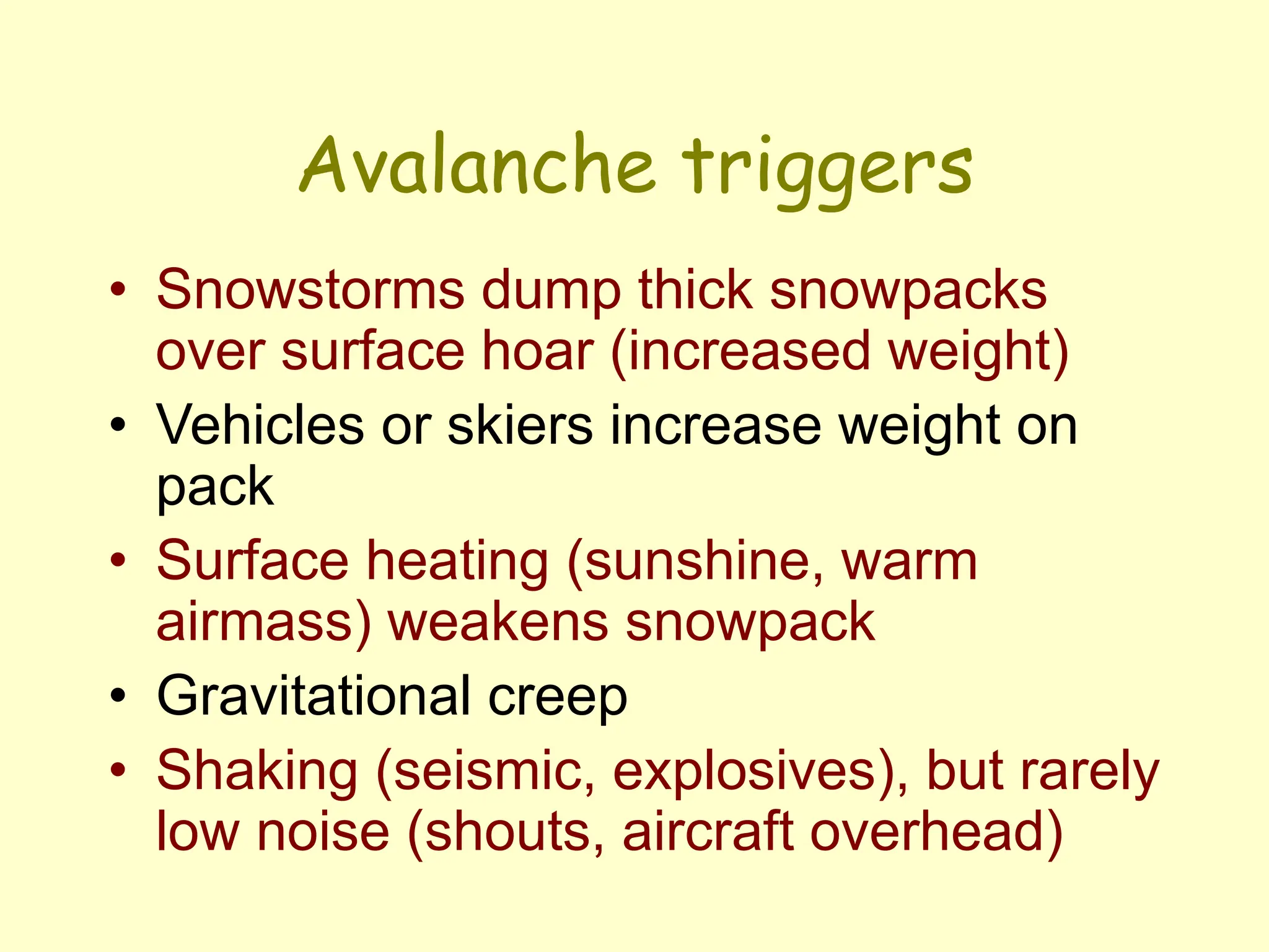 Definition, types and effects of avalanches.ppt