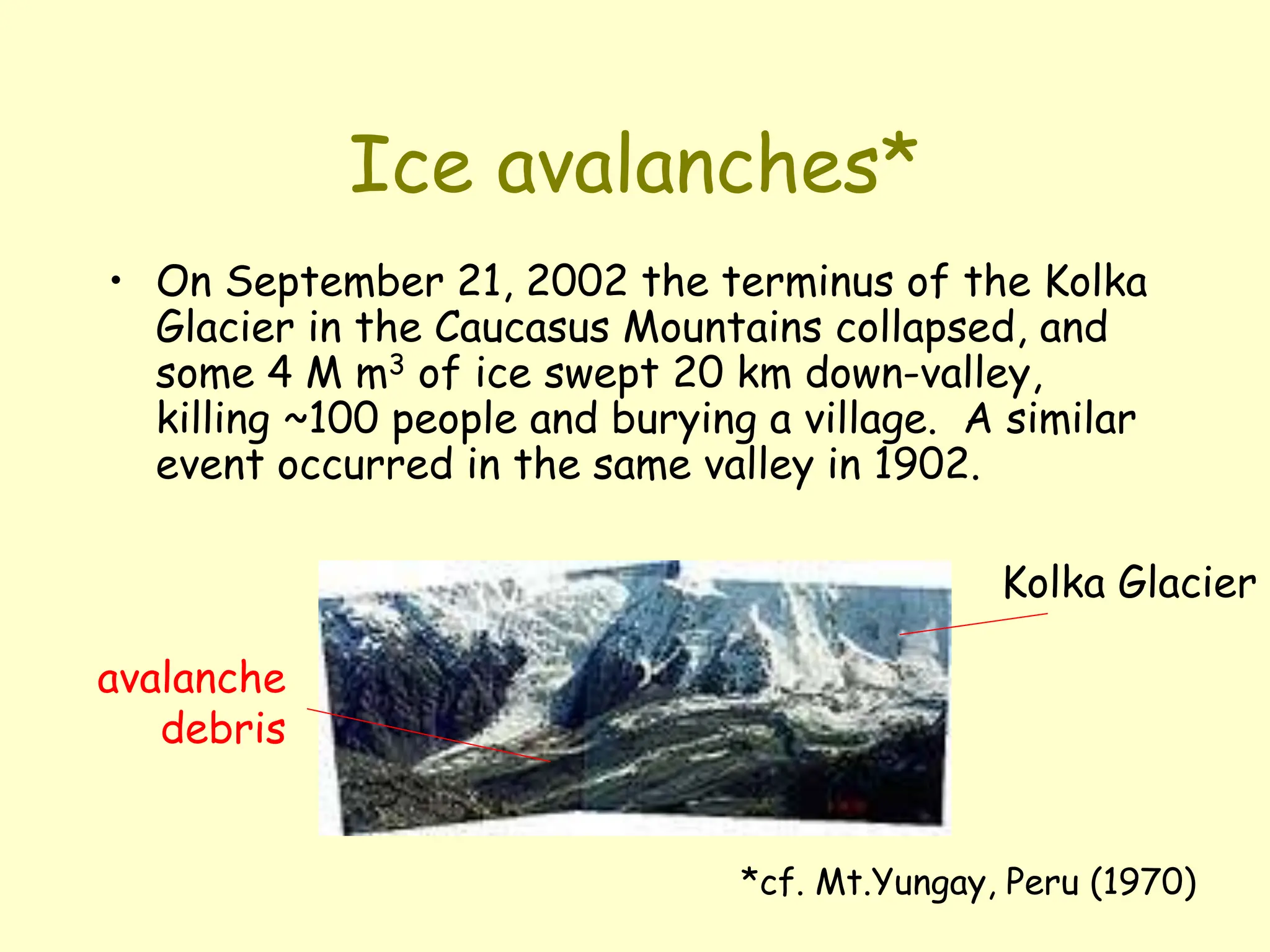 Definition, types and effects of avalanches.ppt