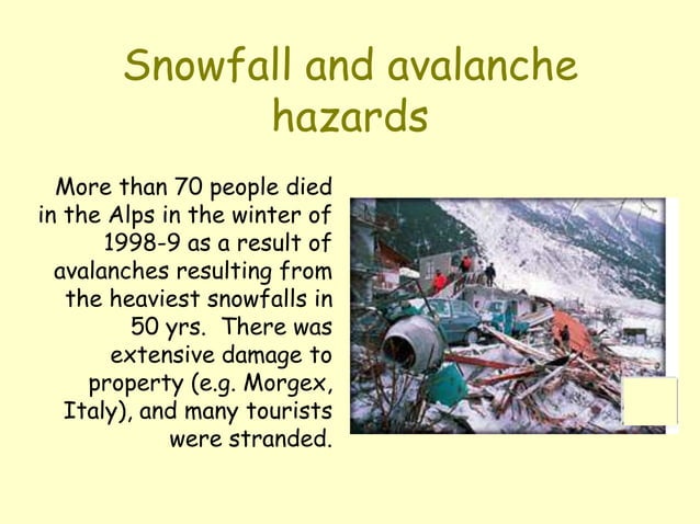 Definition, types and effects of avalanches.ppt