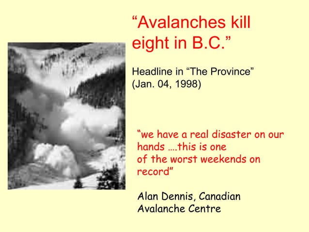 Definition, types and effects of avalanches.ppt
