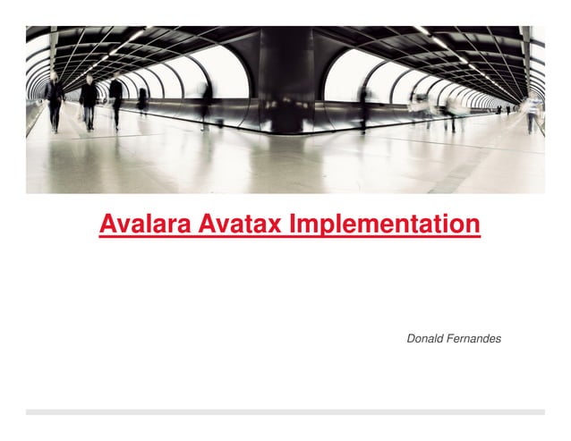 Avalara (Avatax) Implementation | PDF | Business Accounting & Finance ...
