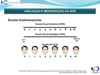 AVALIAÇÃO-E-MENSURAÇÃO-da dor, tipos de dor | PDF
