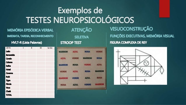Avaliação Neuropsicológica