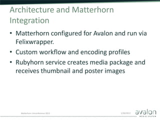 The Avalon Media System | PPT