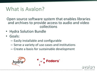 CNI 2016: Avalon overview | PPT