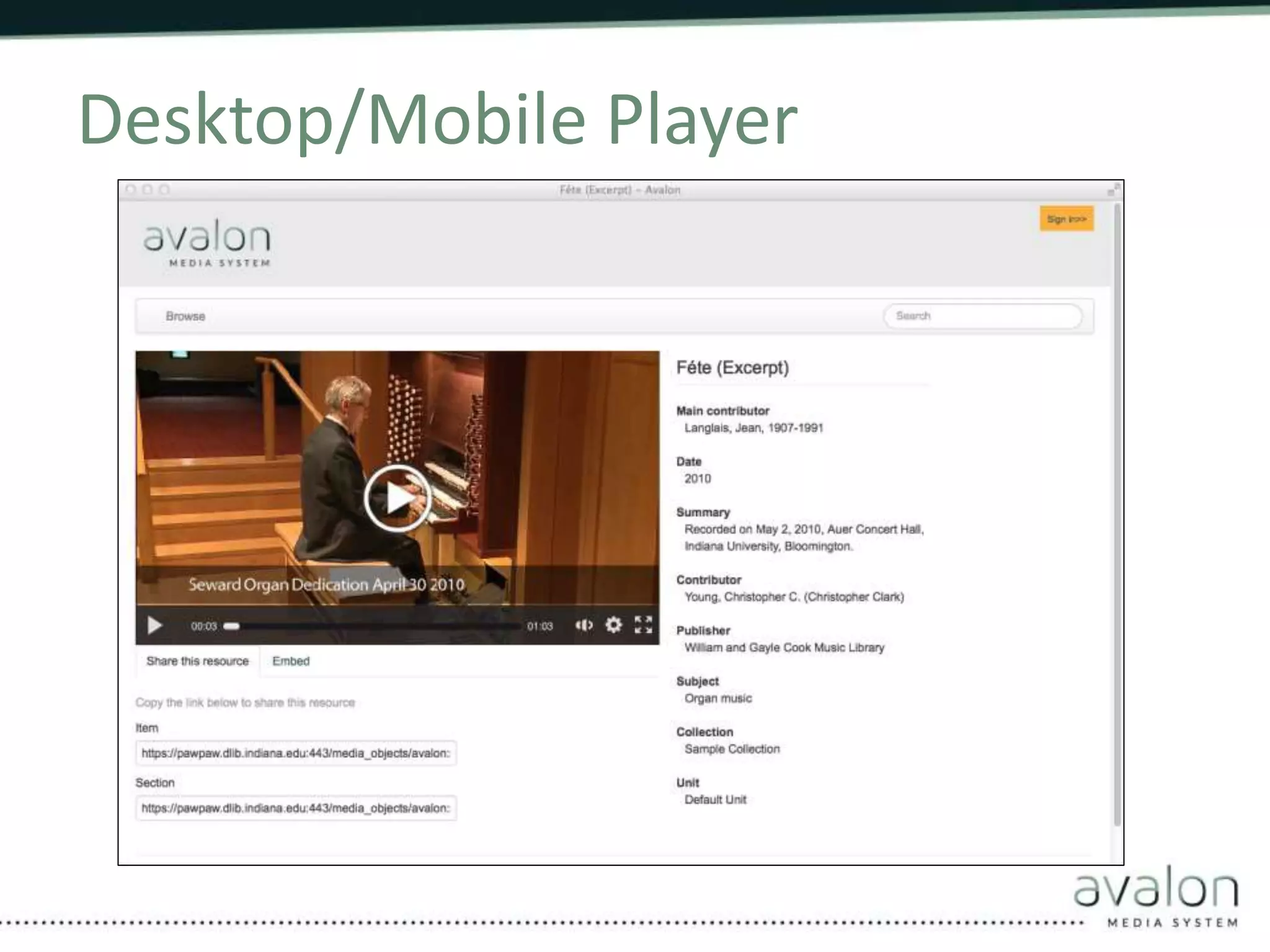 Avalon 2016 Overview | PPT