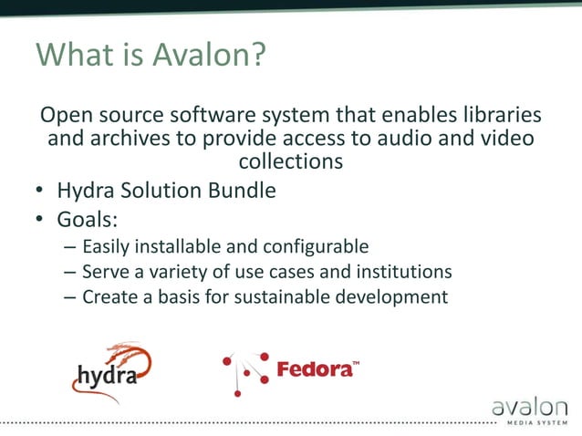 Avalon 2016 Overview | PPT